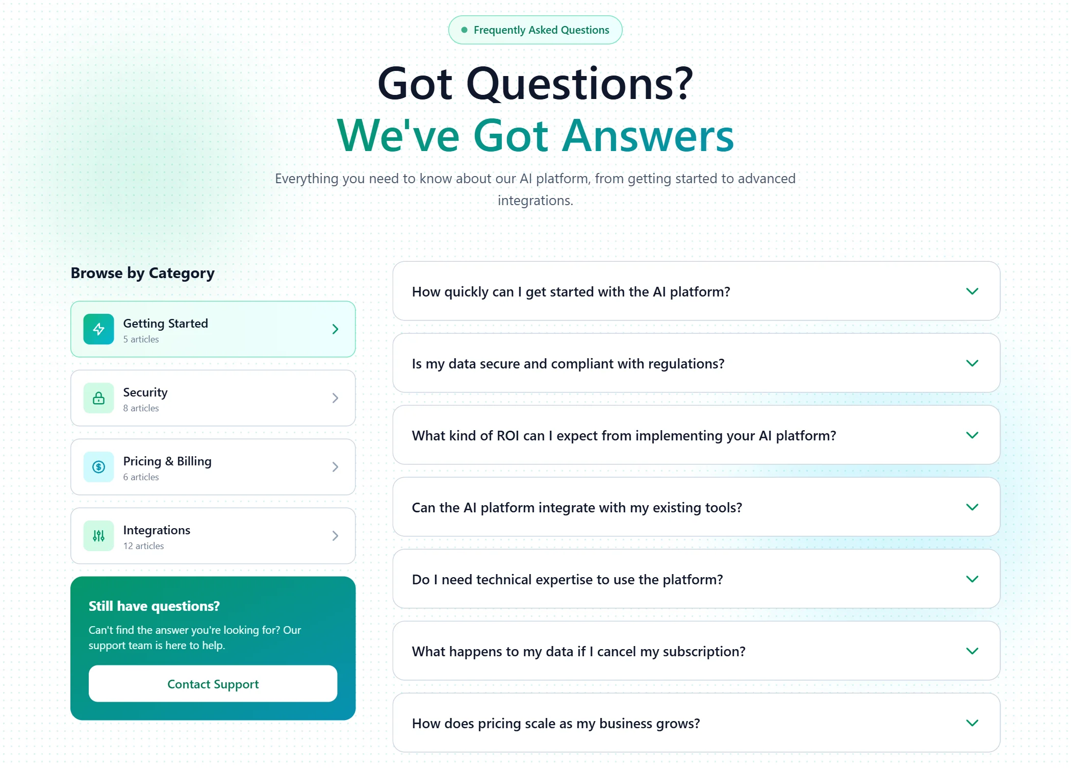 Free Tailwind Landing Page Components | LandingGo