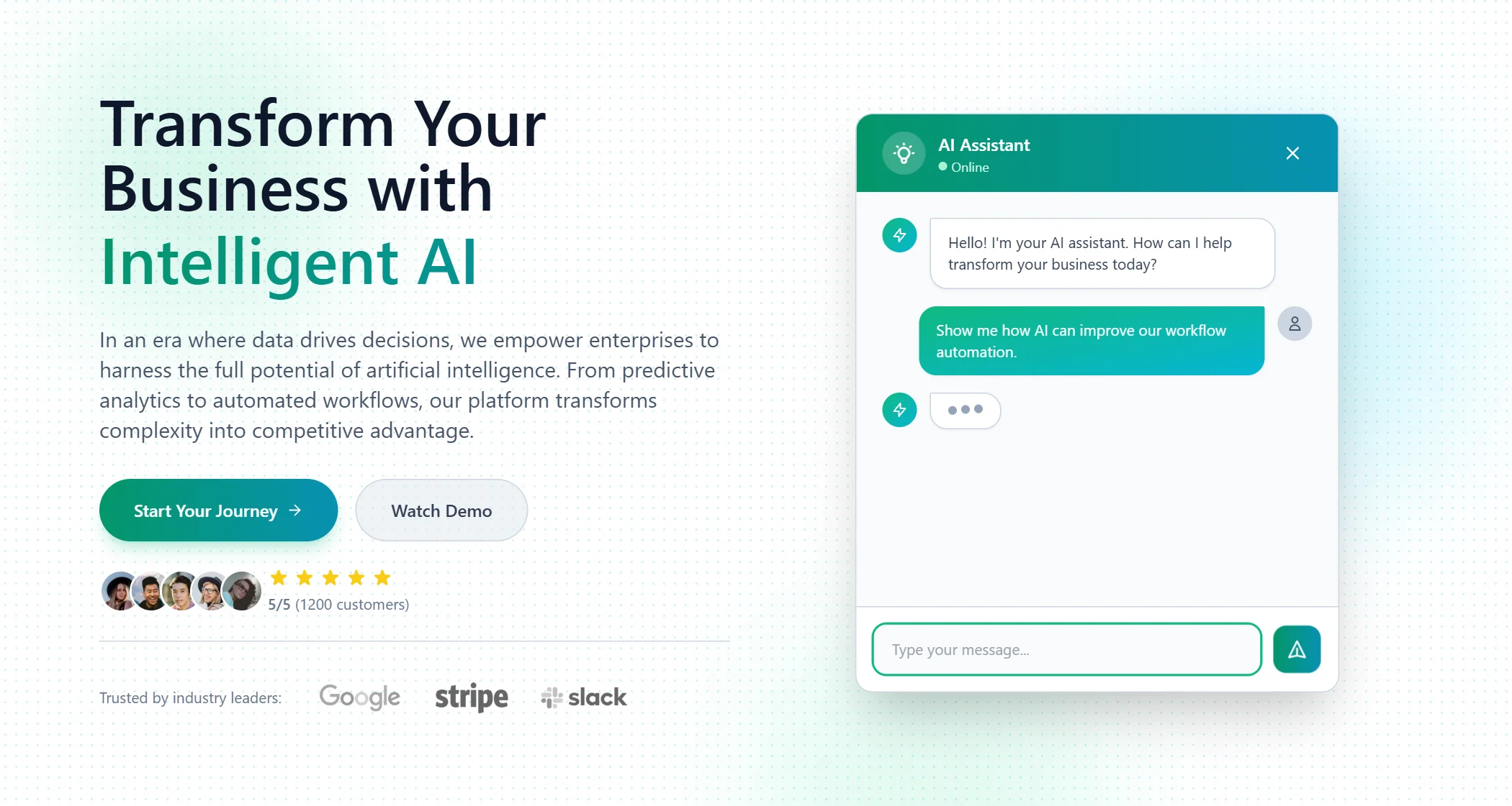 Hero Components | LandingGo