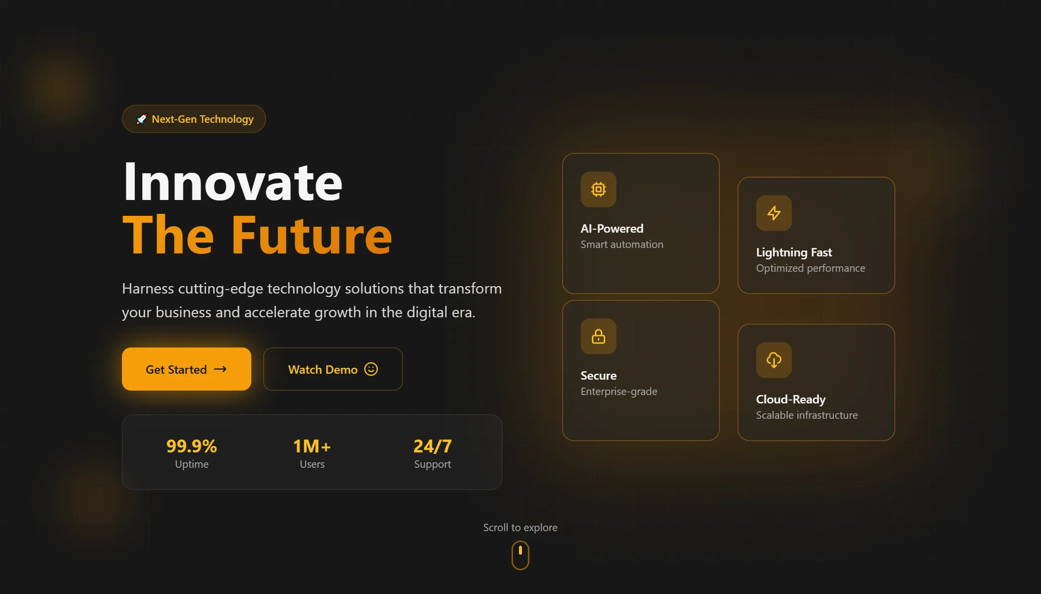 Tailwind Hero Components for Landing Pages | LandingGo